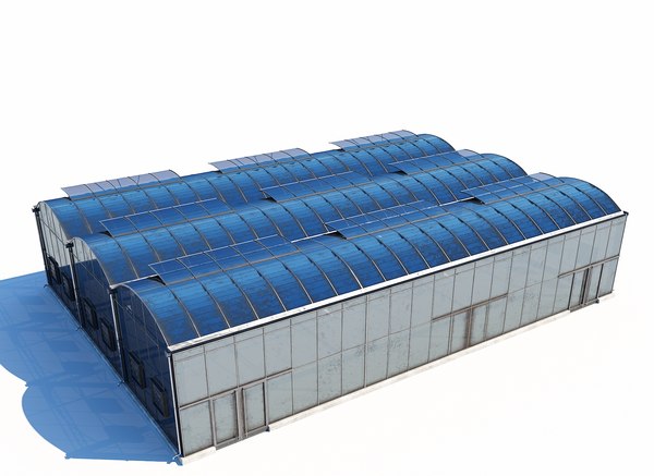 3D greenhouse house model - TurboSquid 1637516