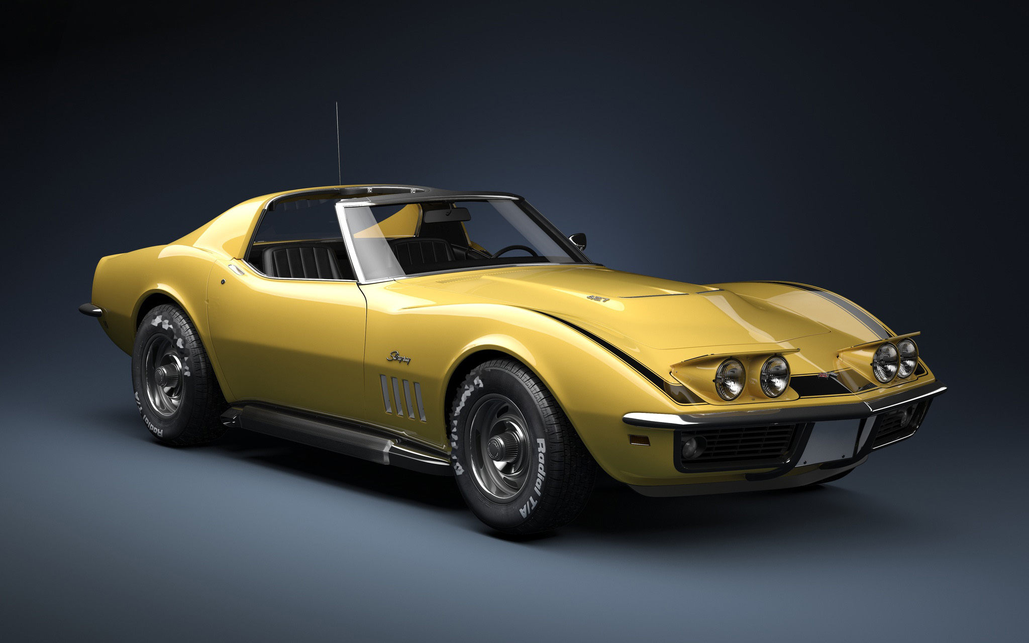 1969 Chevrolet Corvette ZL1 427 Modelo 3D - TurboSquid 1738729