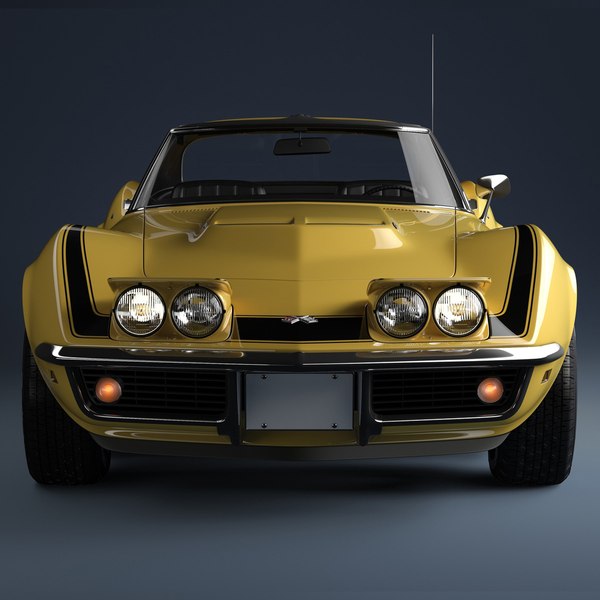 Chevrolet Corvette 3D Models for Download | TurboSquid
