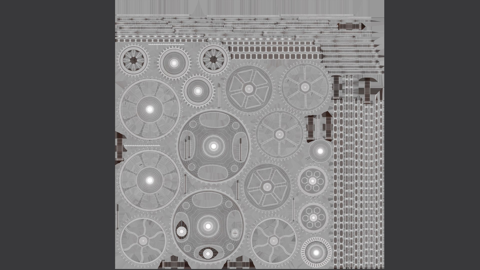 3D Cogs - TurboSquid 1909605