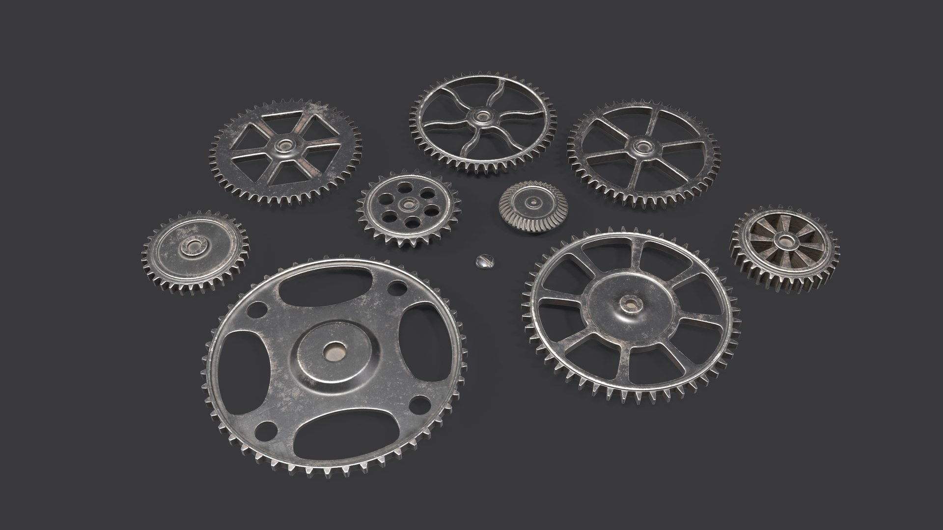 3D Cogs - TurboSquid 1909605