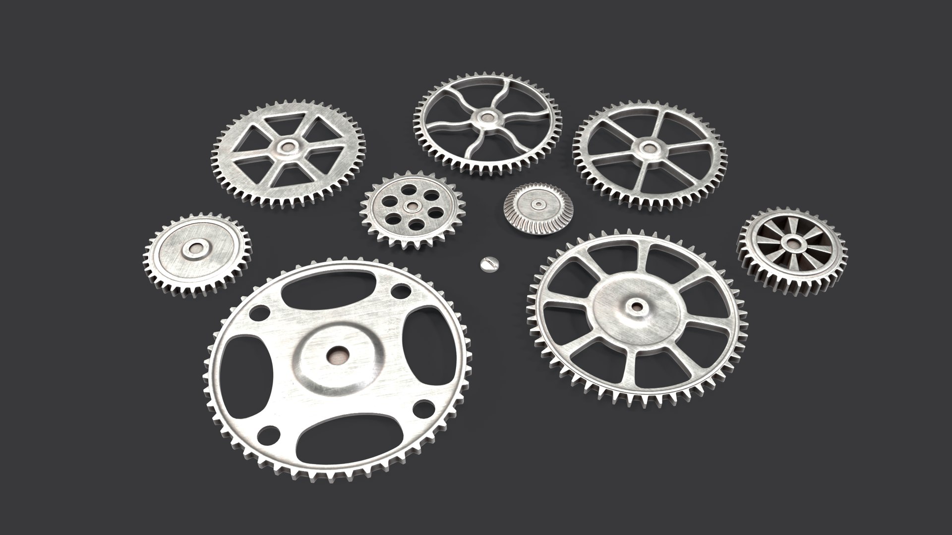 3D Cogs - TurboSquid 1909605