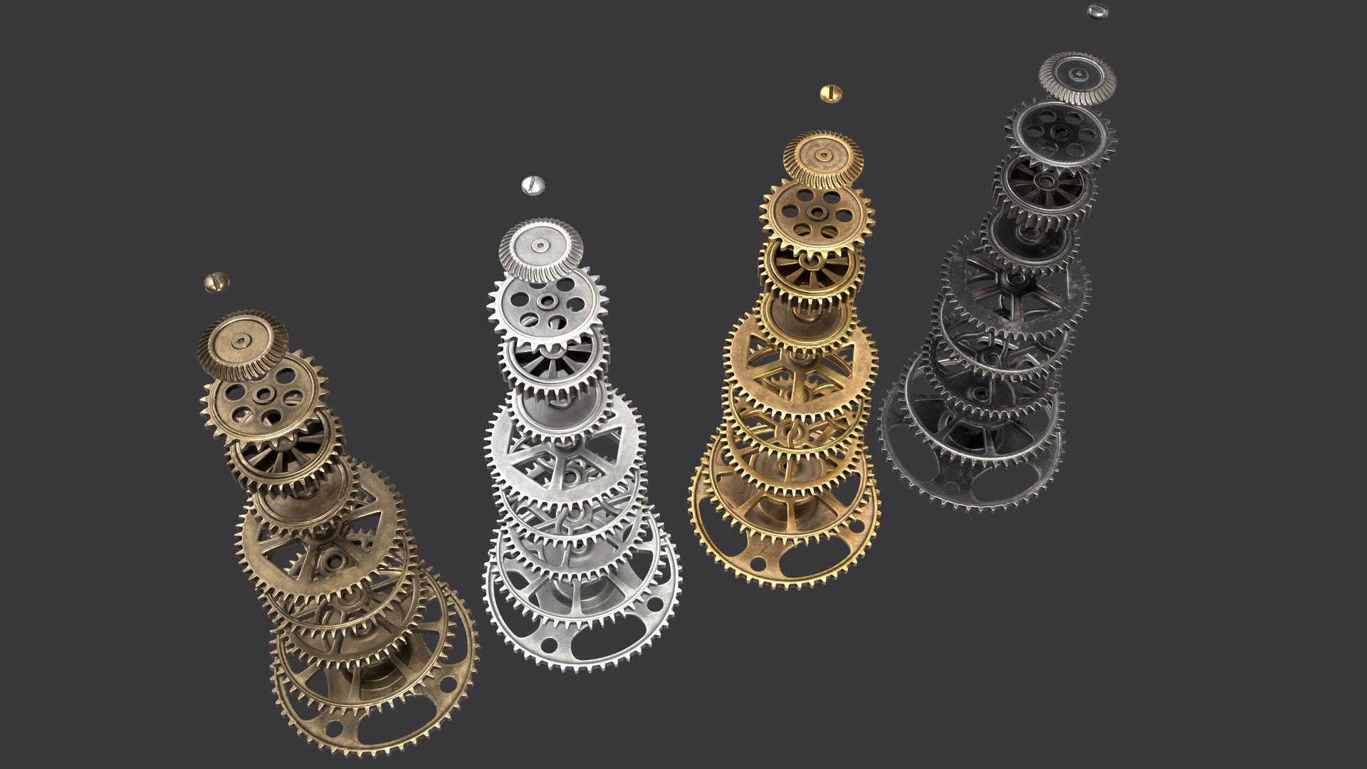 3D Cogs - TurboSquid 1909605