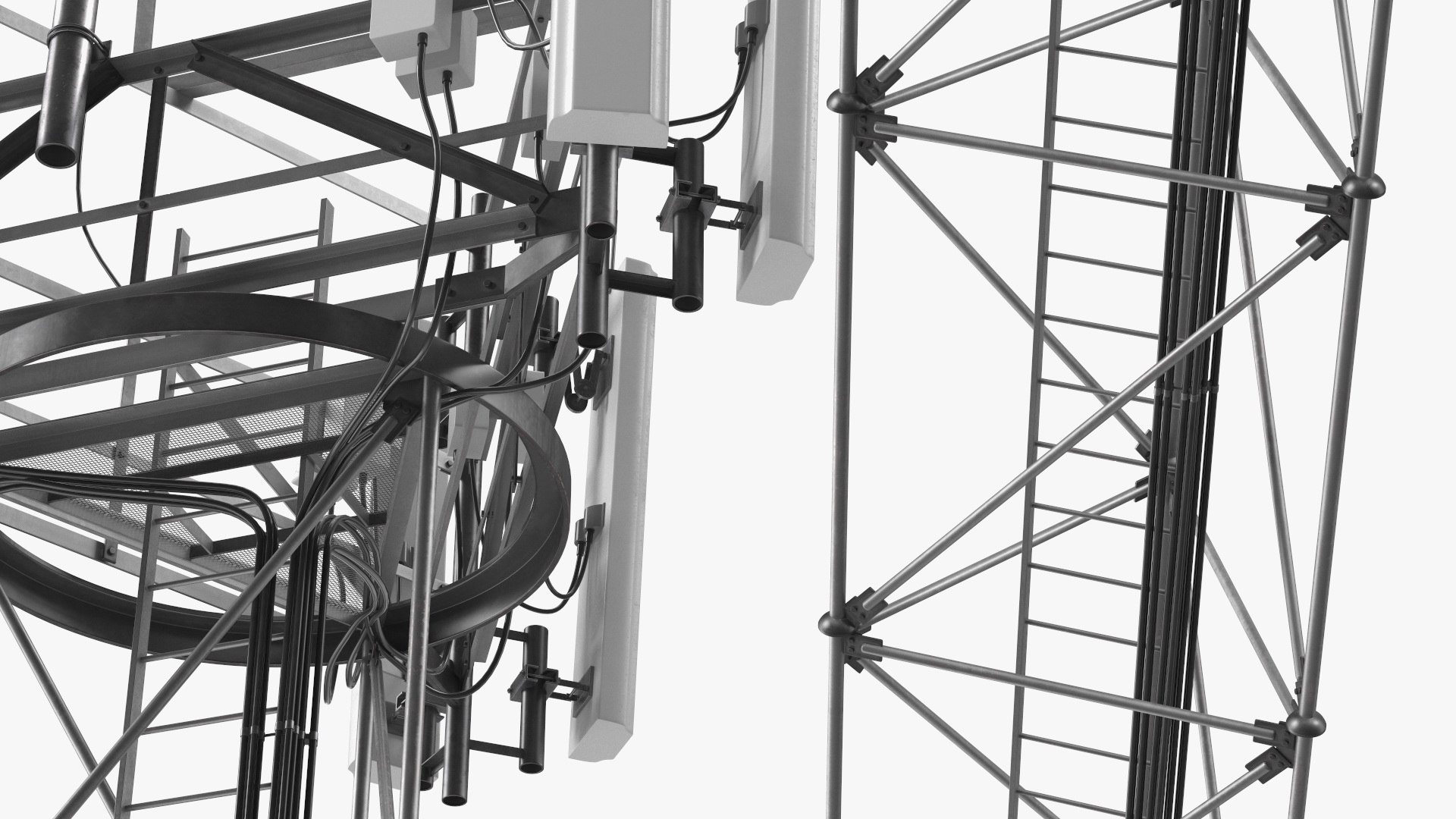 3D Rooftop Cellular Transmitter - TurboSquid 2274182