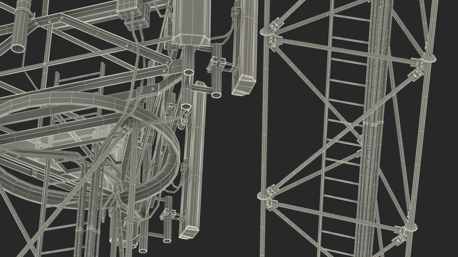 3D Rooftop Cellular Transmitter - TurboSquid 2274182