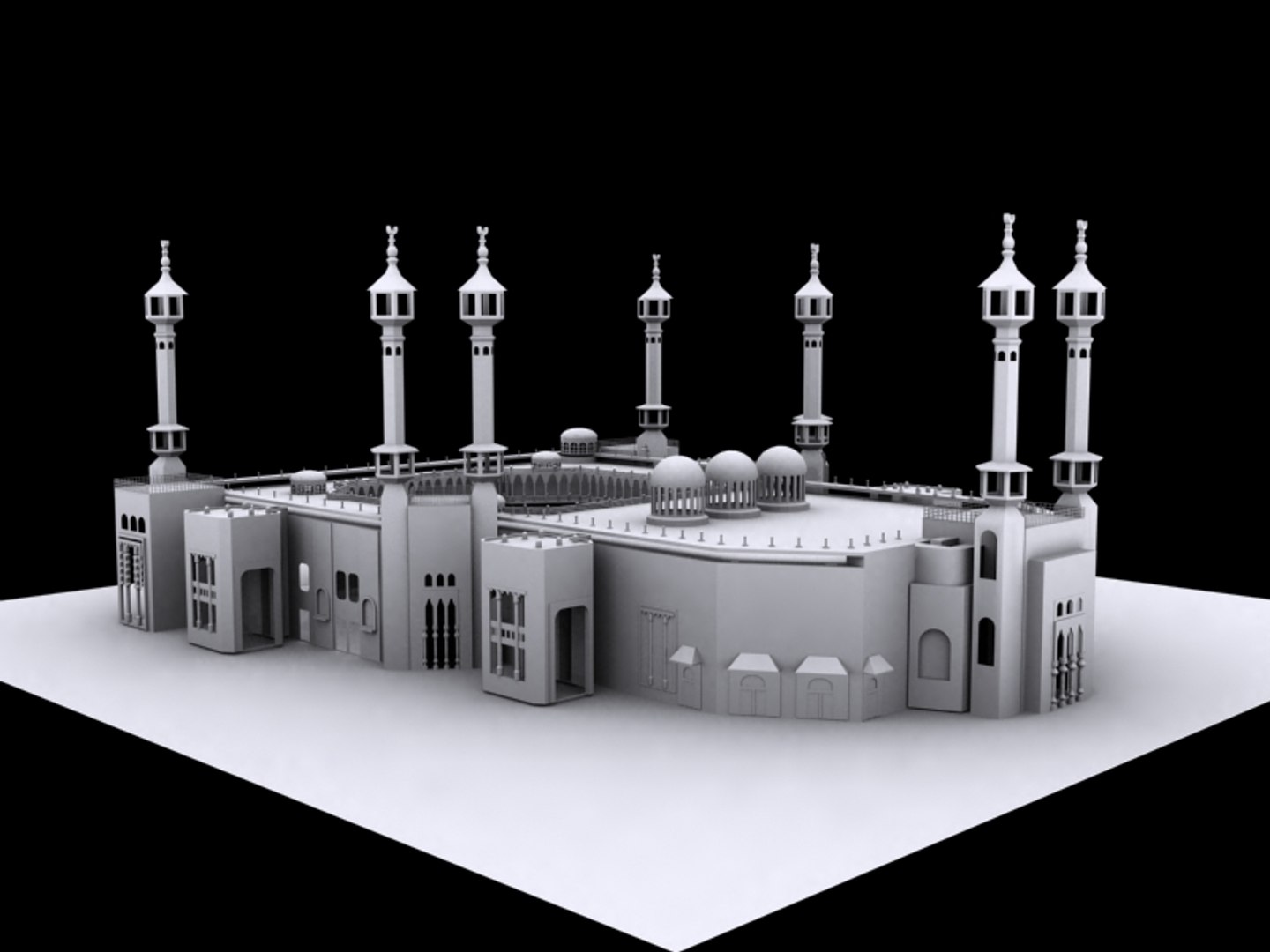 Kaaba 3d Model