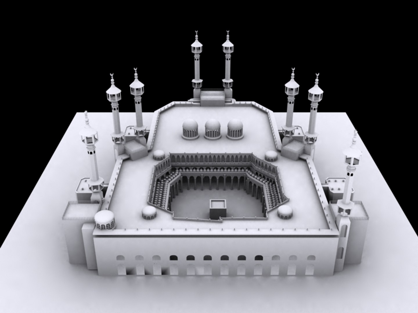 Kaaba 3d Model
