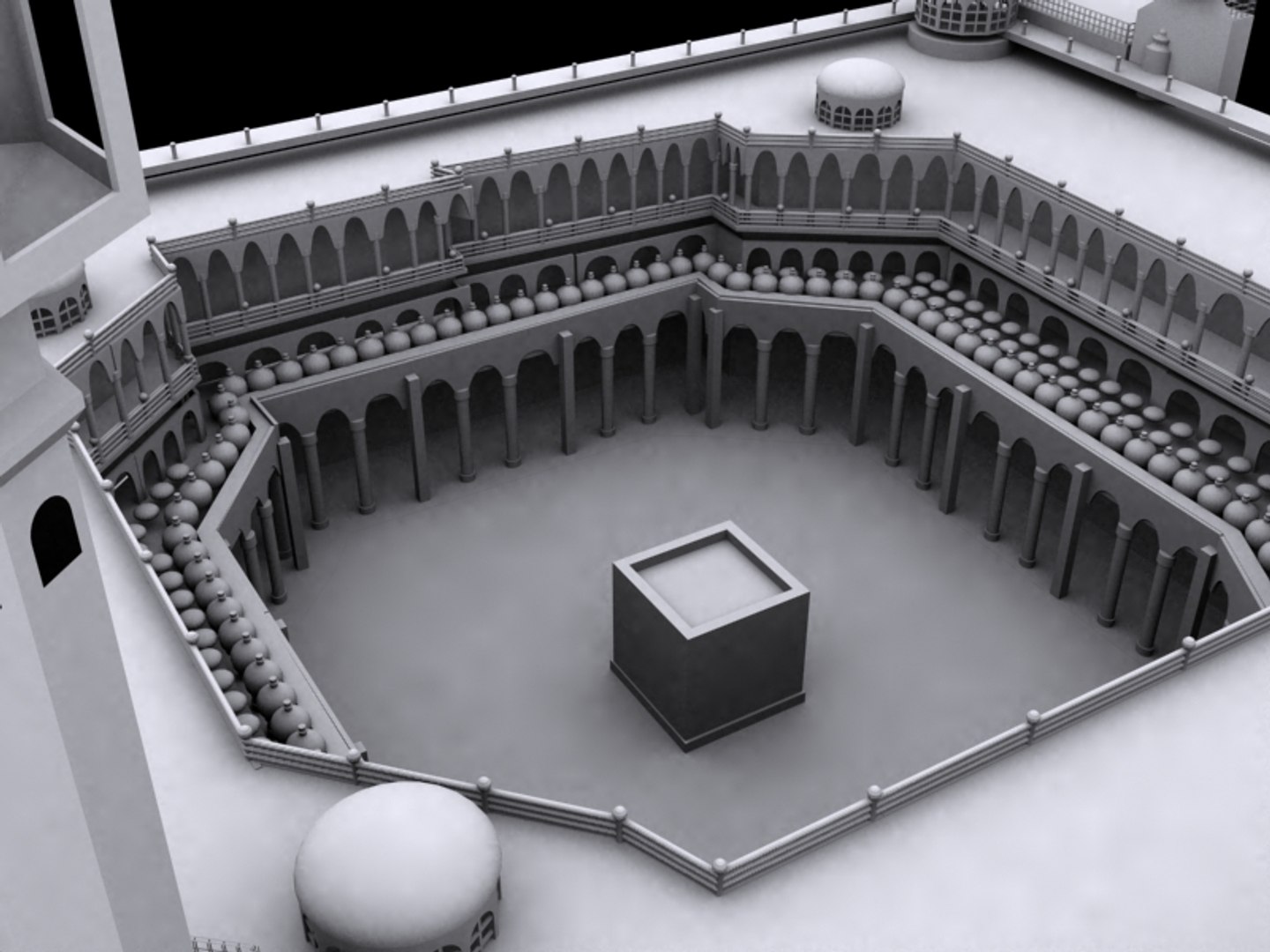 Kaaba 3d Model