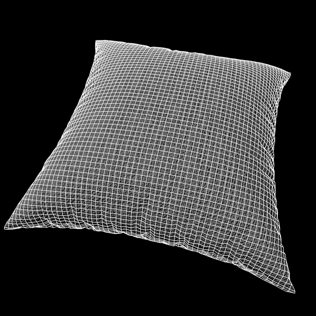 pillow 3d model