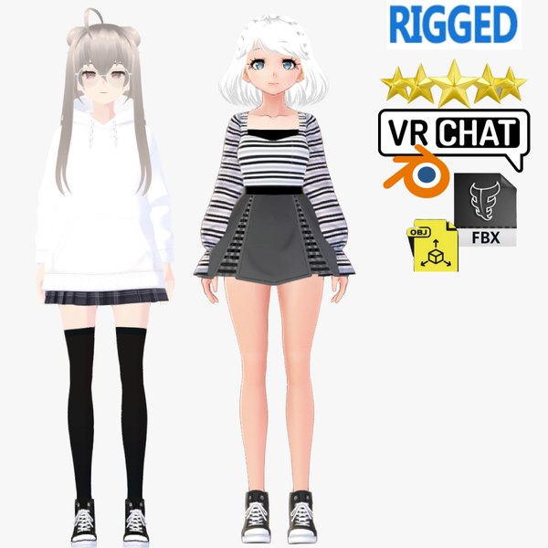 3D Vrm Models | TurboSquid