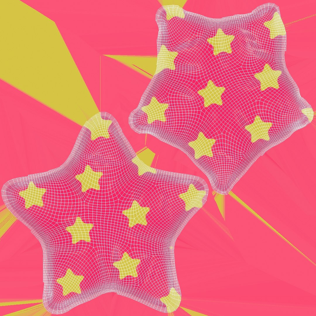 Star Balloon 1 3D Model - TurboSquid 1545348