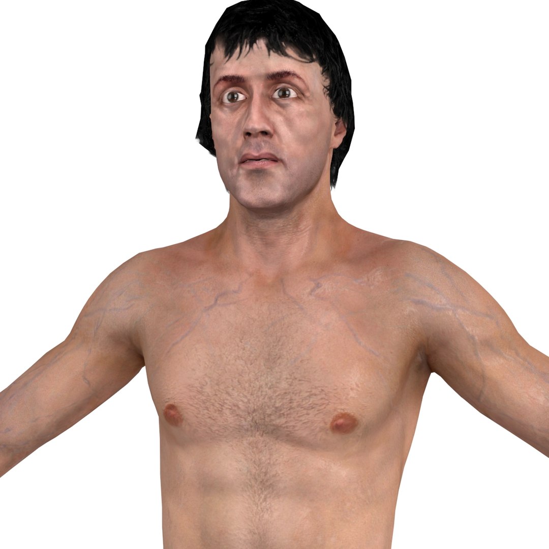 Rocky Rigged 3d Max