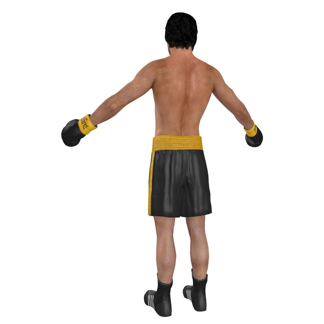 Rocky Rigged 3d Max