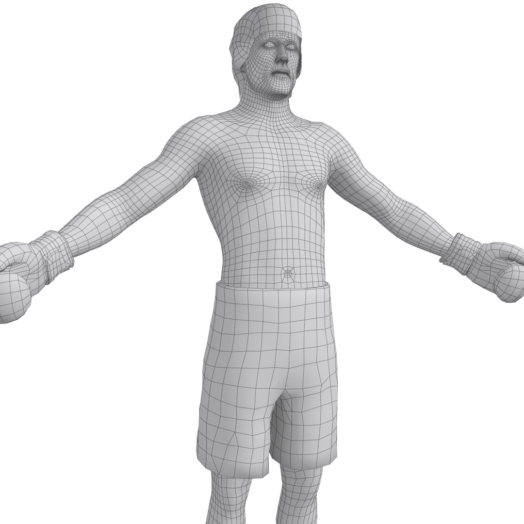 Rocky Rigged 3d Max