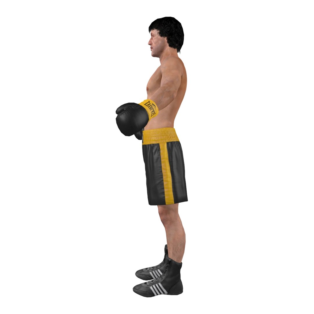 Rocky Rigged 3d Max