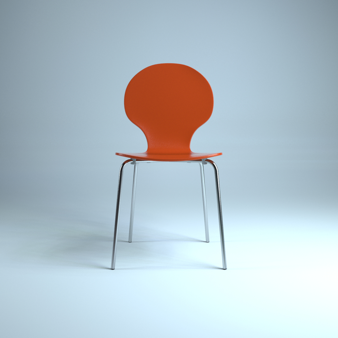 C4d Pop Plywood Chair