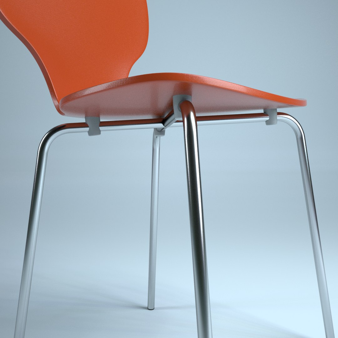 C4d Pop Plywood Chair
