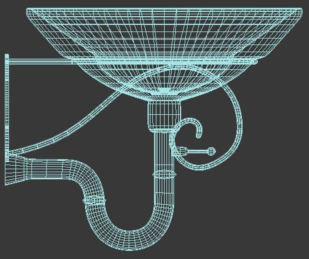 Basin 3D Model - TurboSquid 1285454