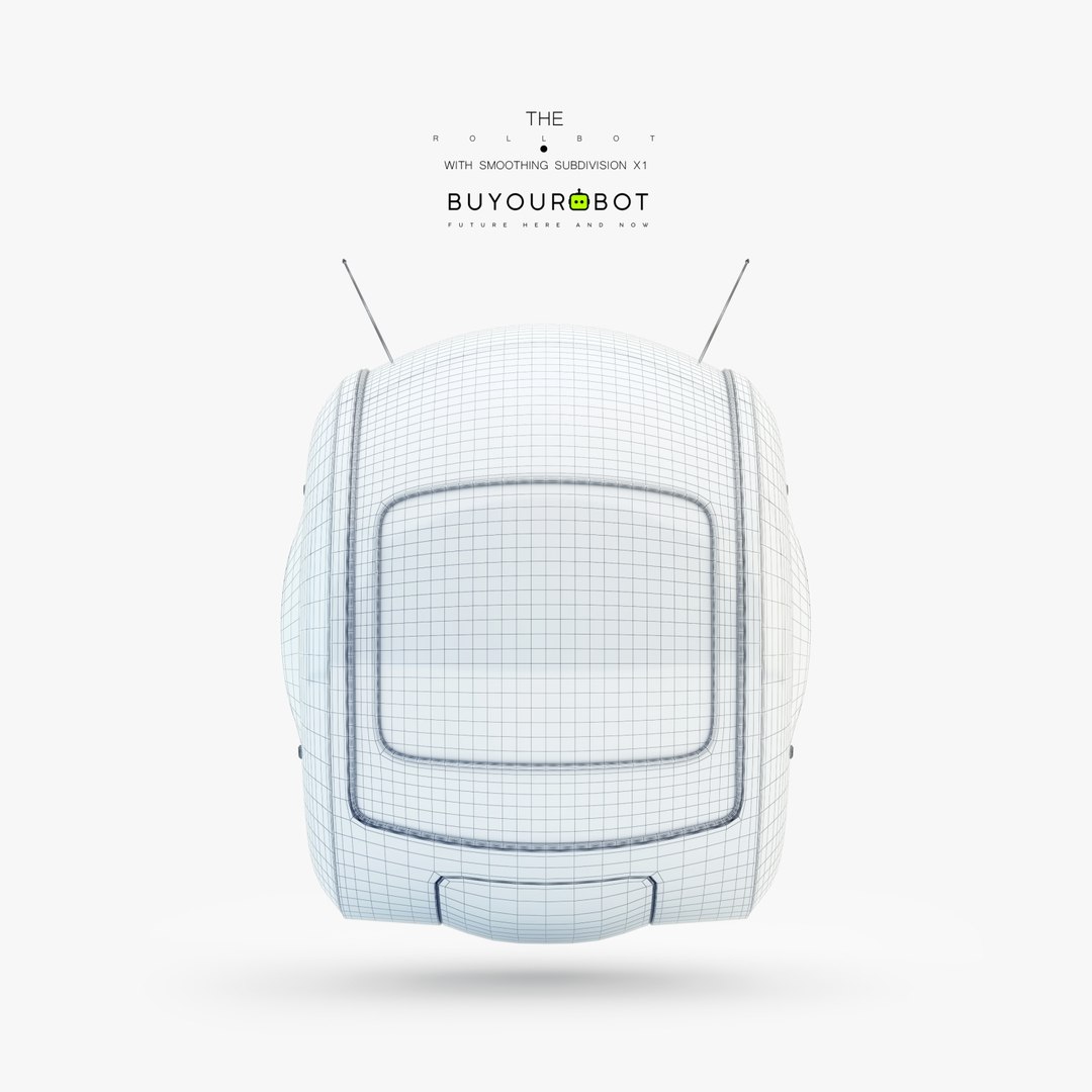 Cute Rolling Bot Toy Model - TurboSquid 1473595