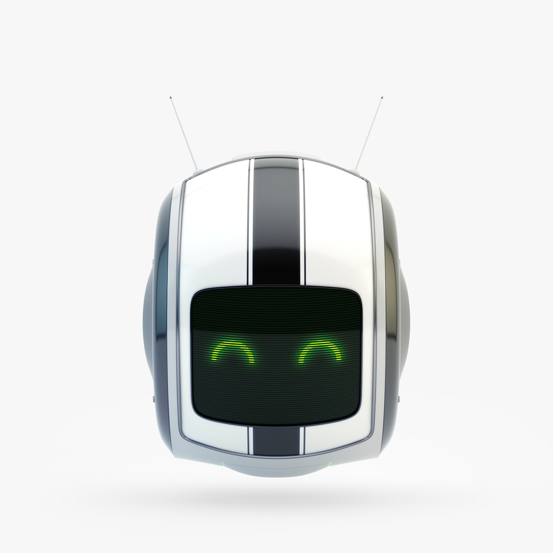 Cute Rolling Bot Toy Model - TurboSquid 1473595