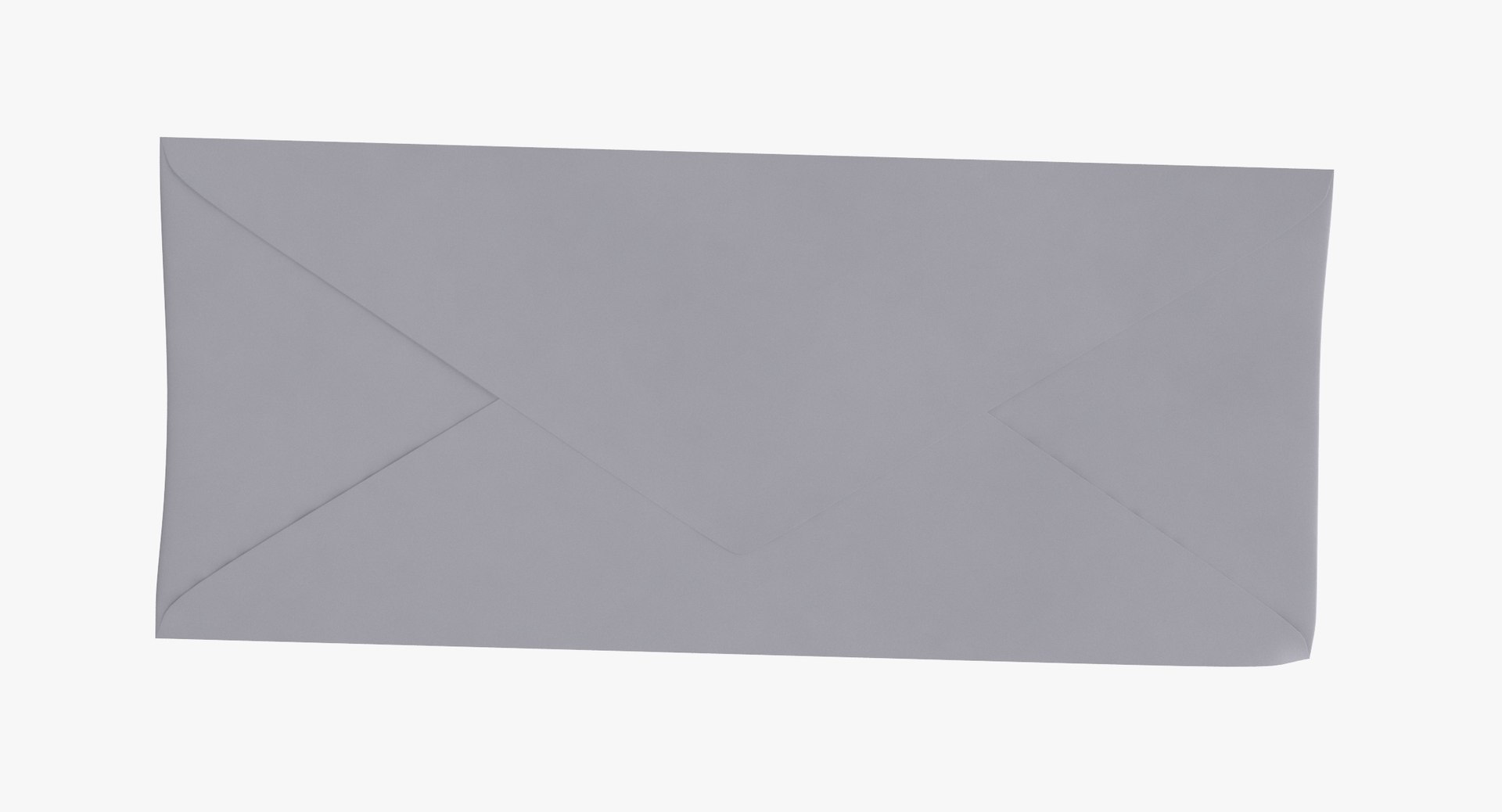 Closed Mail Envelope 03 Model - TurboSquid 1156219