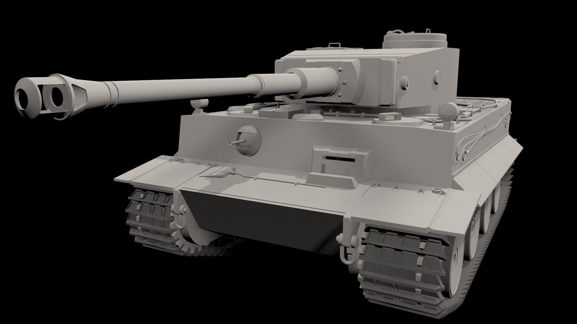 tank vi tiger 3ds