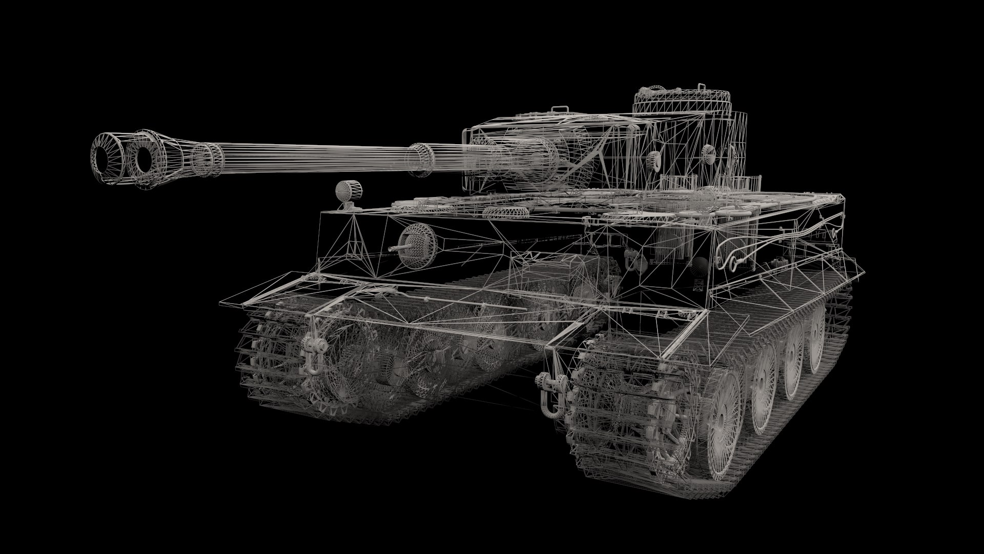 tank vi tiger 3ds