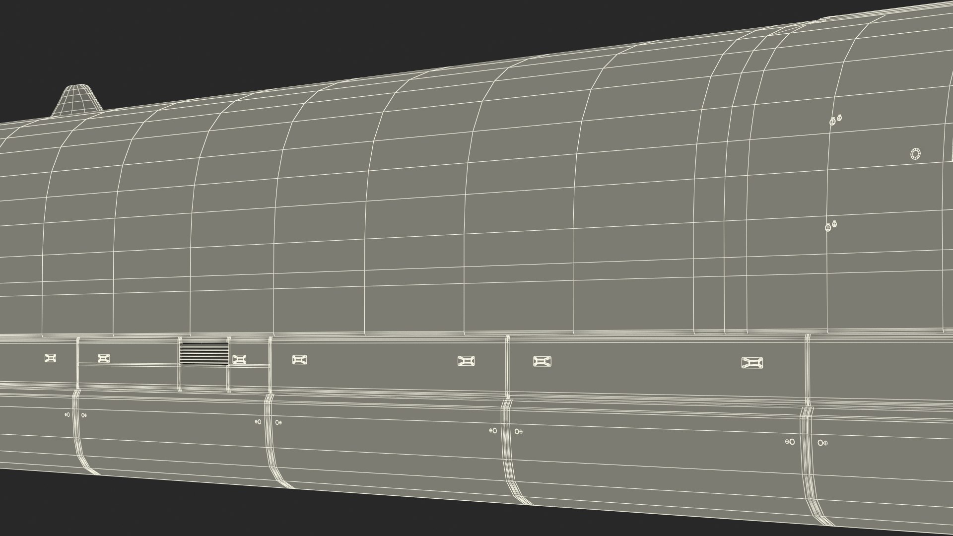 3D Red Maglev Bullet Train Engine - TurboSquid 2081340