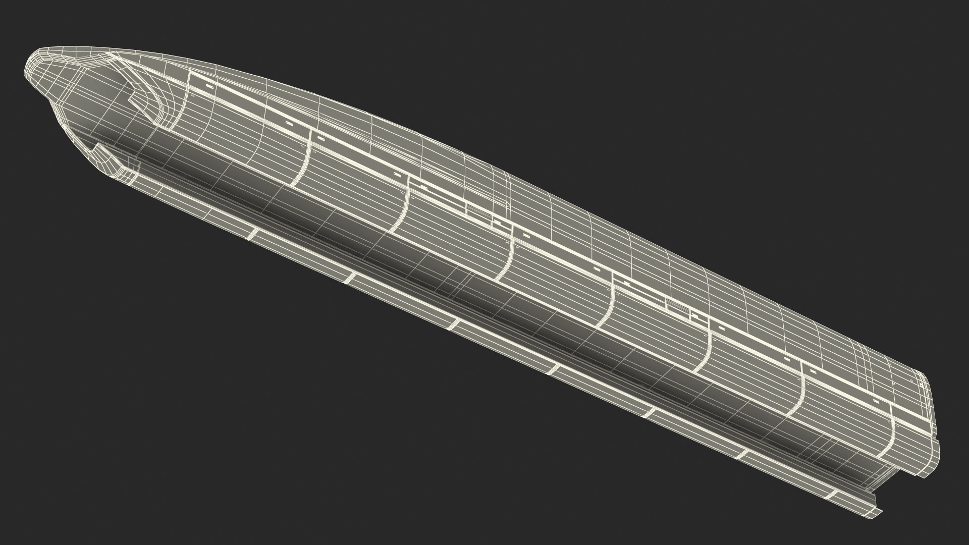 3D Red Maglev Bullet Train Engine - TurboSquid 2081340