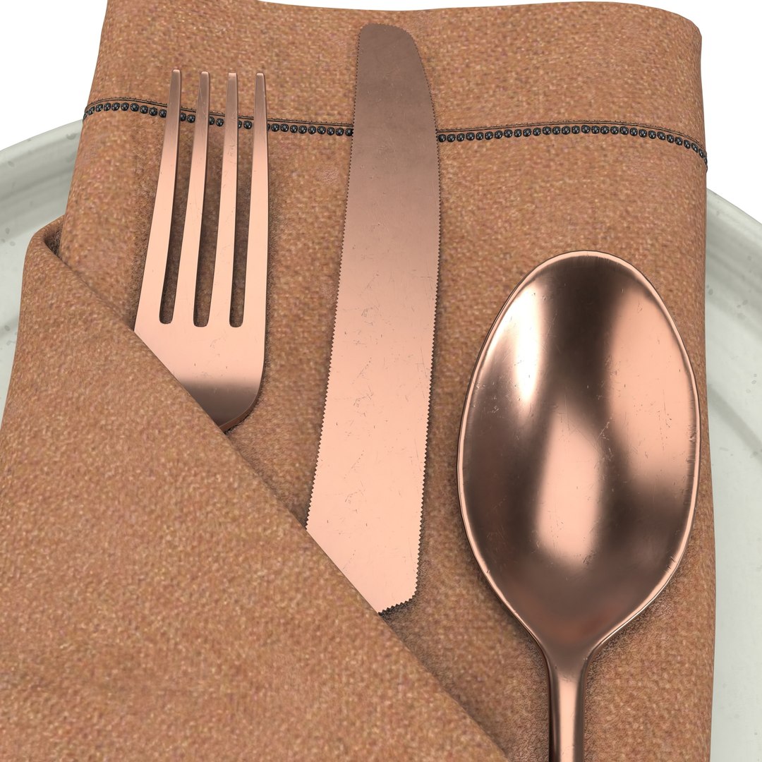 3D Angled Pocket Napkin PBR - TurboSquid 2213563