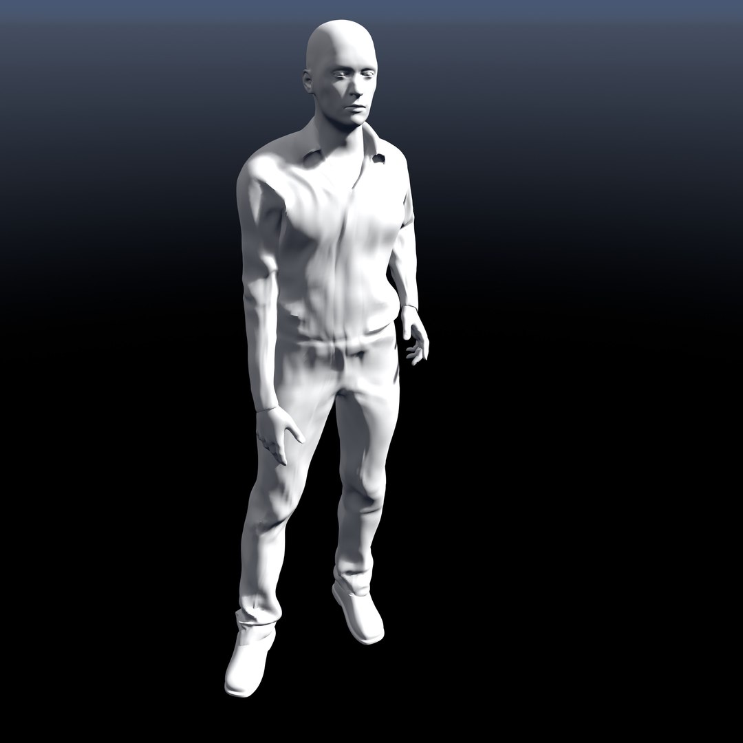 Man Plain Model 25P01 3D - TurboSquid 2446348