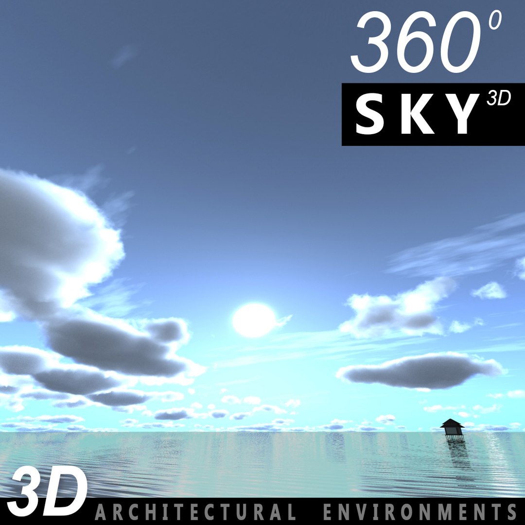 3d Model Sky Clouds