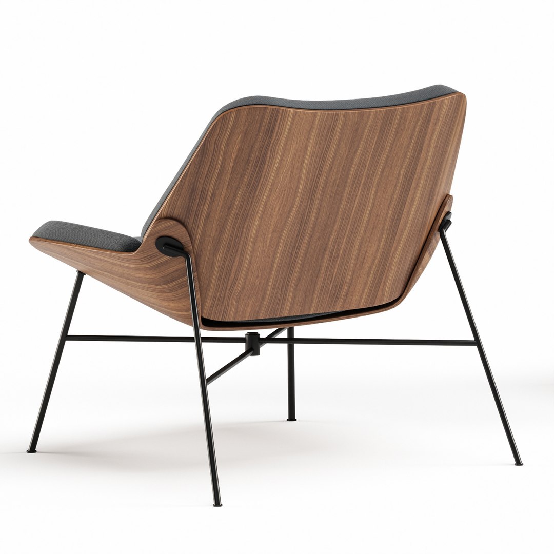 Vesper Lounge Chair By Burrow 3D - TurboSquid 2394851
