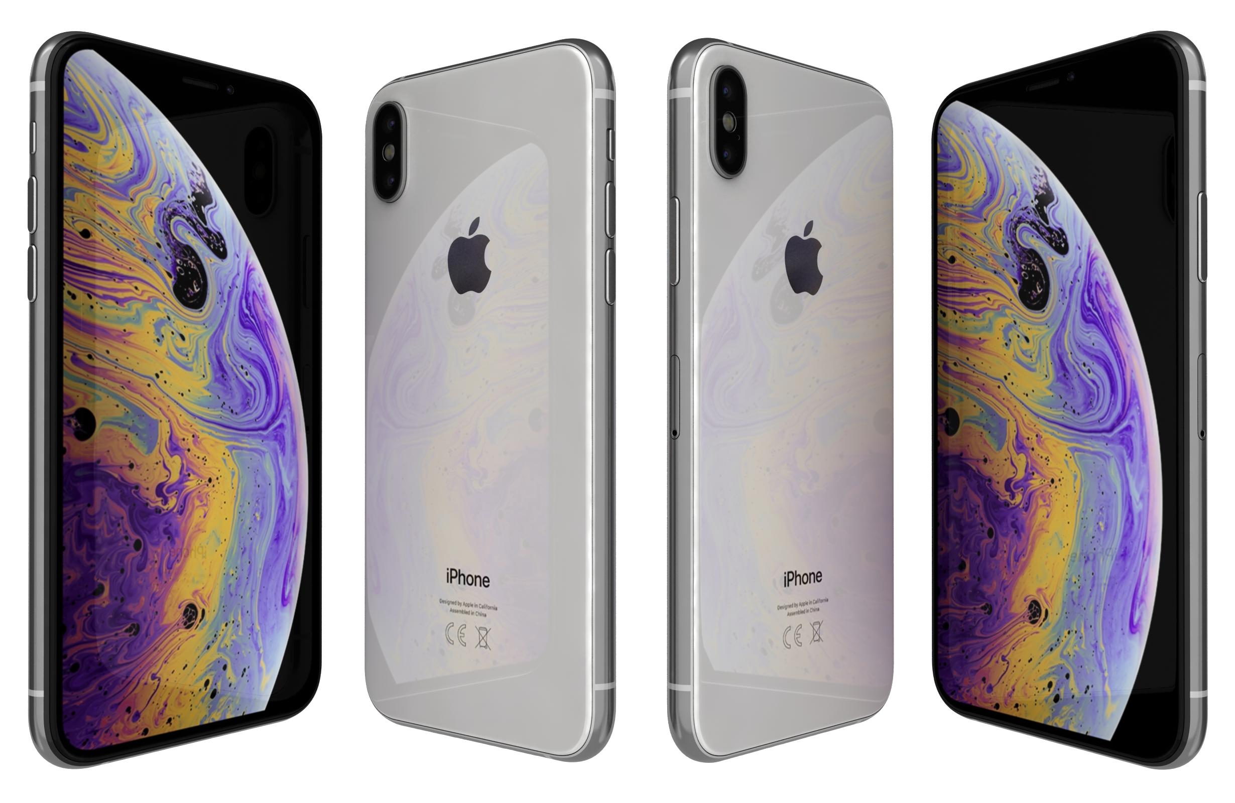 3D apple iphone xs colors model - TurboSquid 1332048