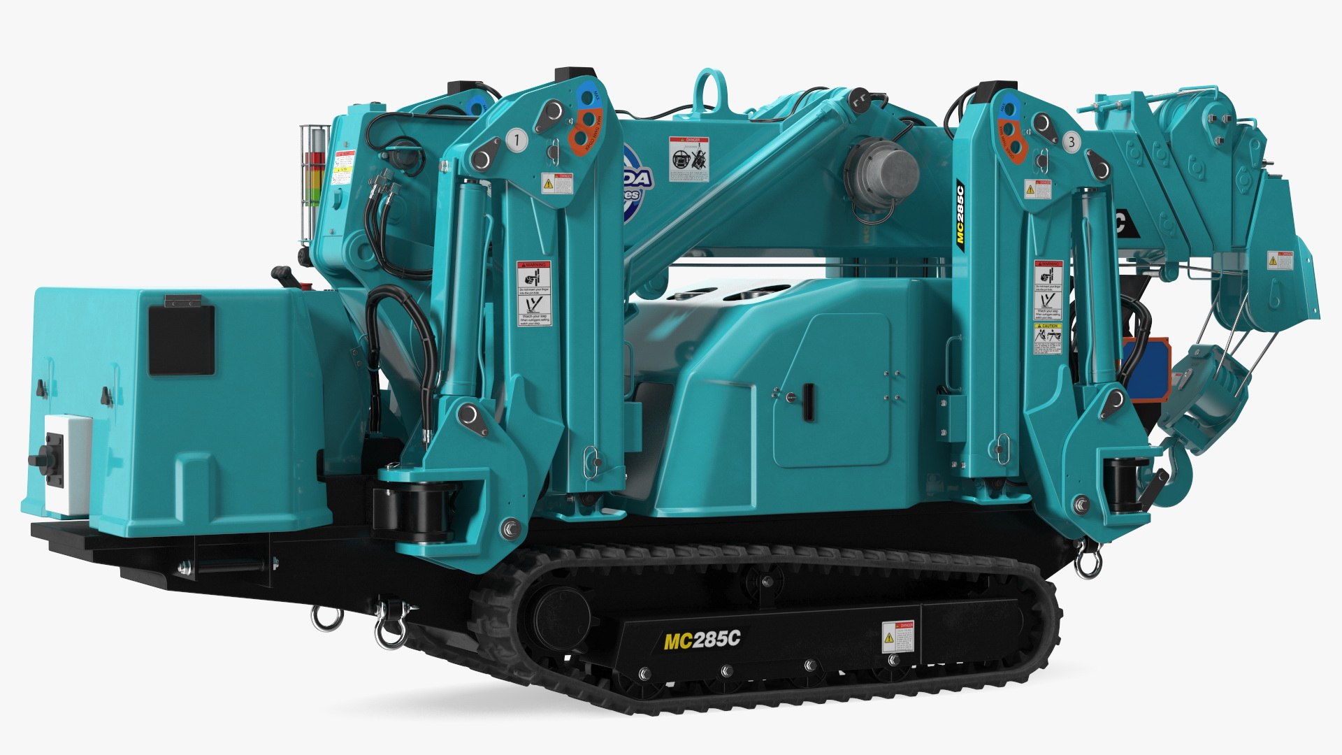 Maeda MC285C 3 Spider Mini Crane Rigged model - TurboSquid 1838137