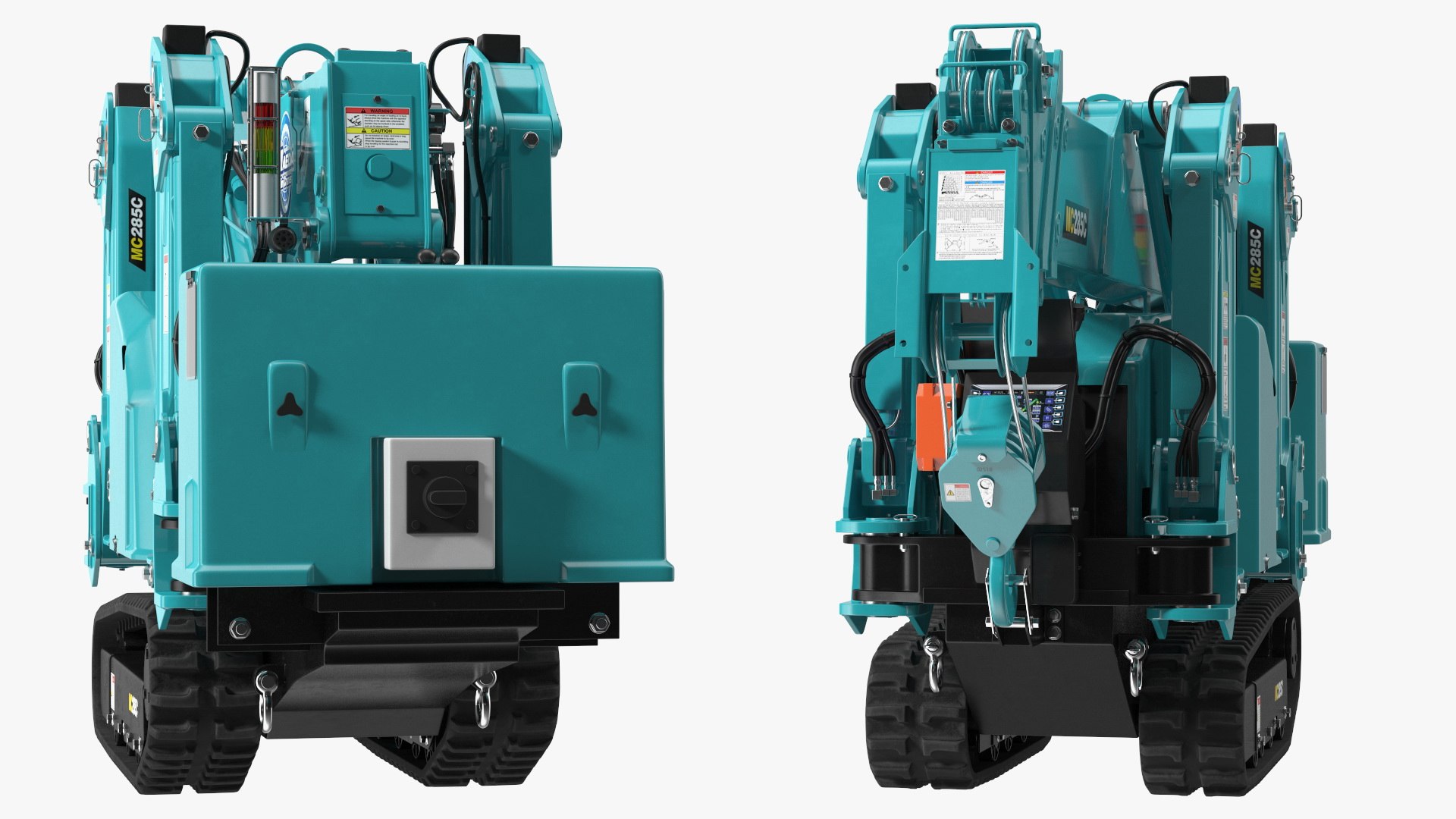 Maeda MC285C 3 Spider Mini Crane Rigged model - TurboSquid 1838137