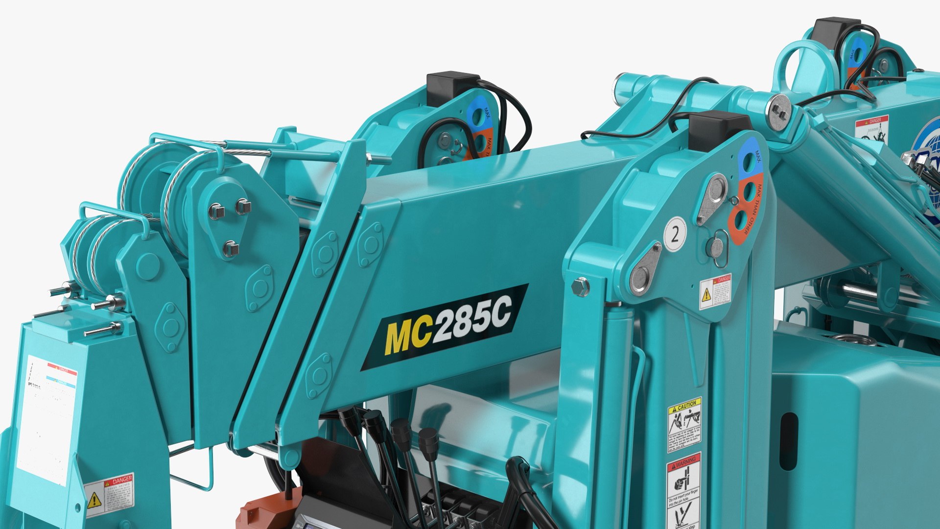 Maeda MC285C 3 Spider Mini Crane Rigged model - TurboSquid 1838137