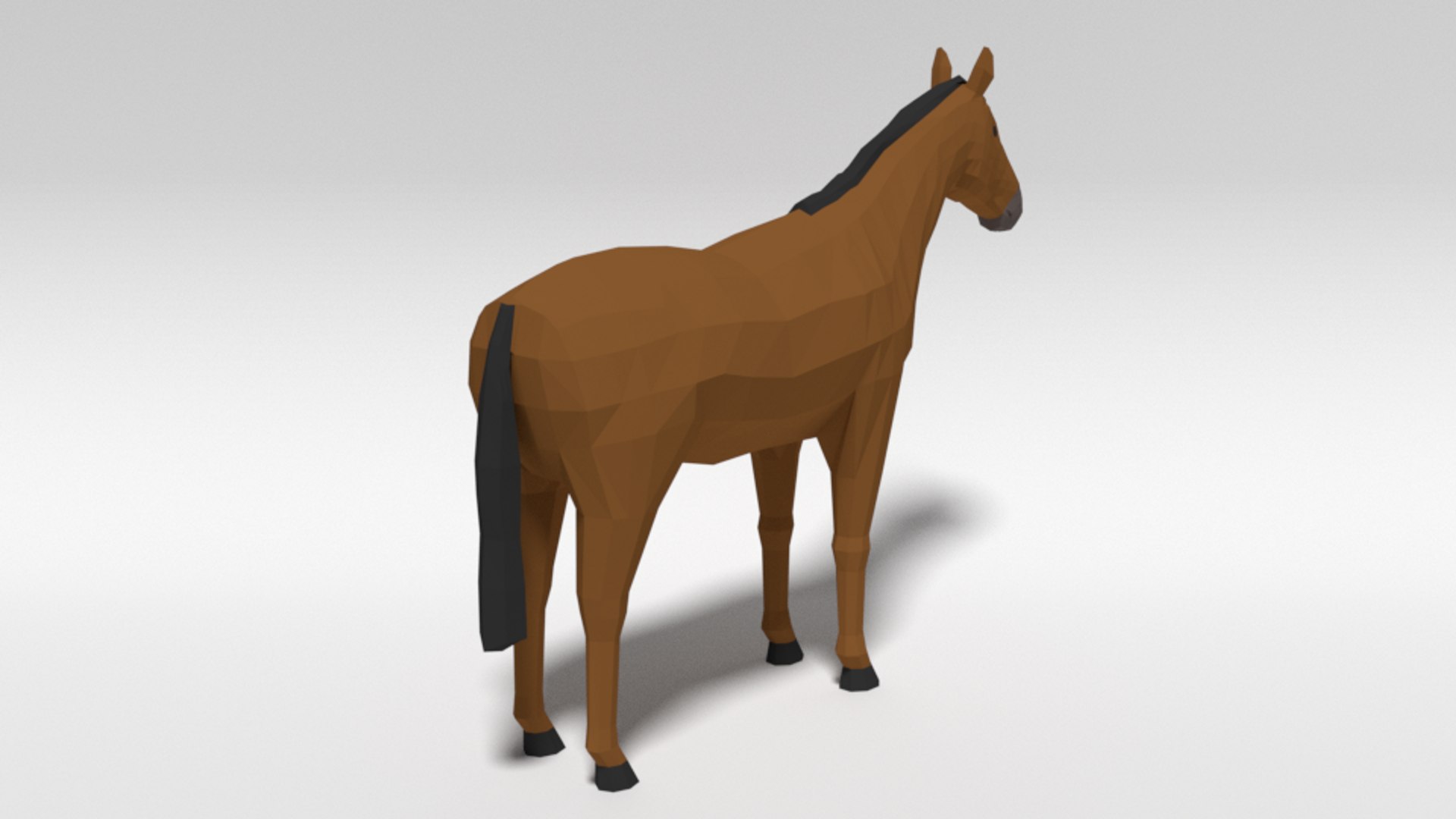 3D Model Horse Quads Blender - TurboSquid 1521081