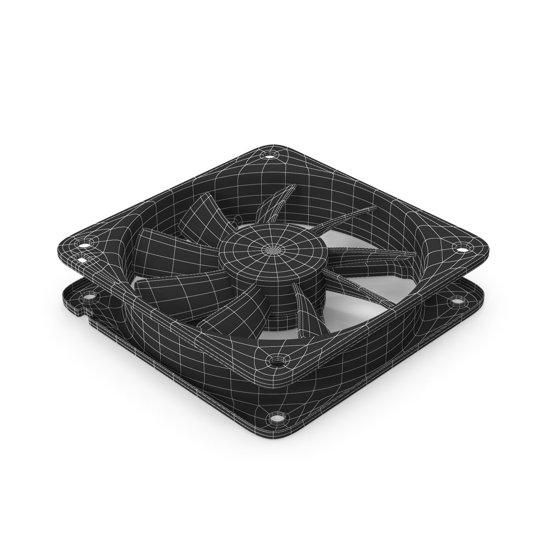 3D PC Cooler Model - TurboSquid 1923854