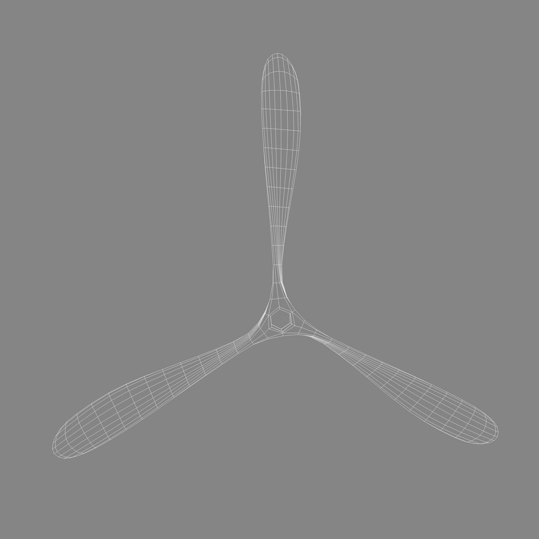 3d Model Of Propeller Modeled