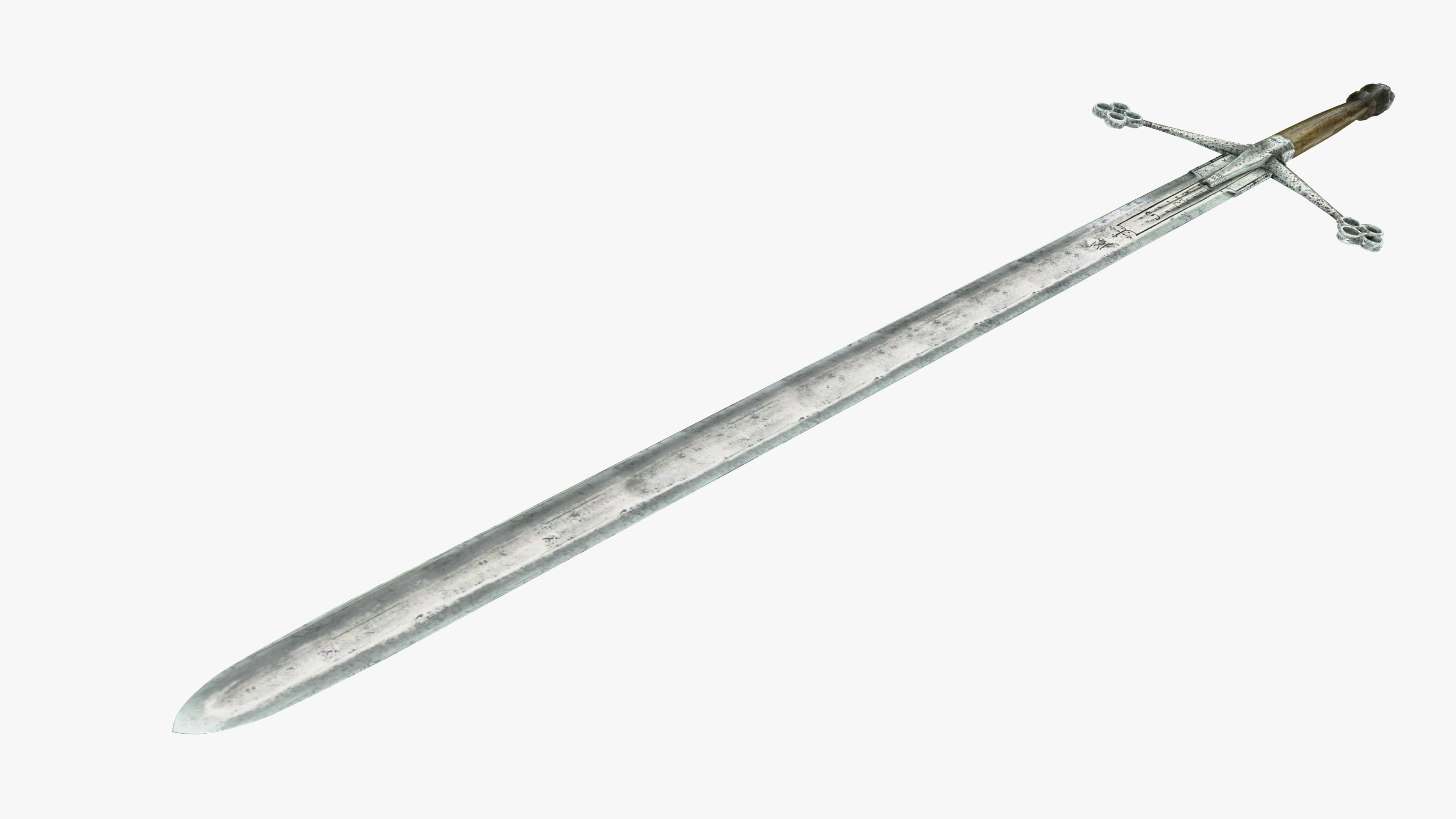 modelo 3d gran espada escocesa Claymore - TurboSquid 1686099