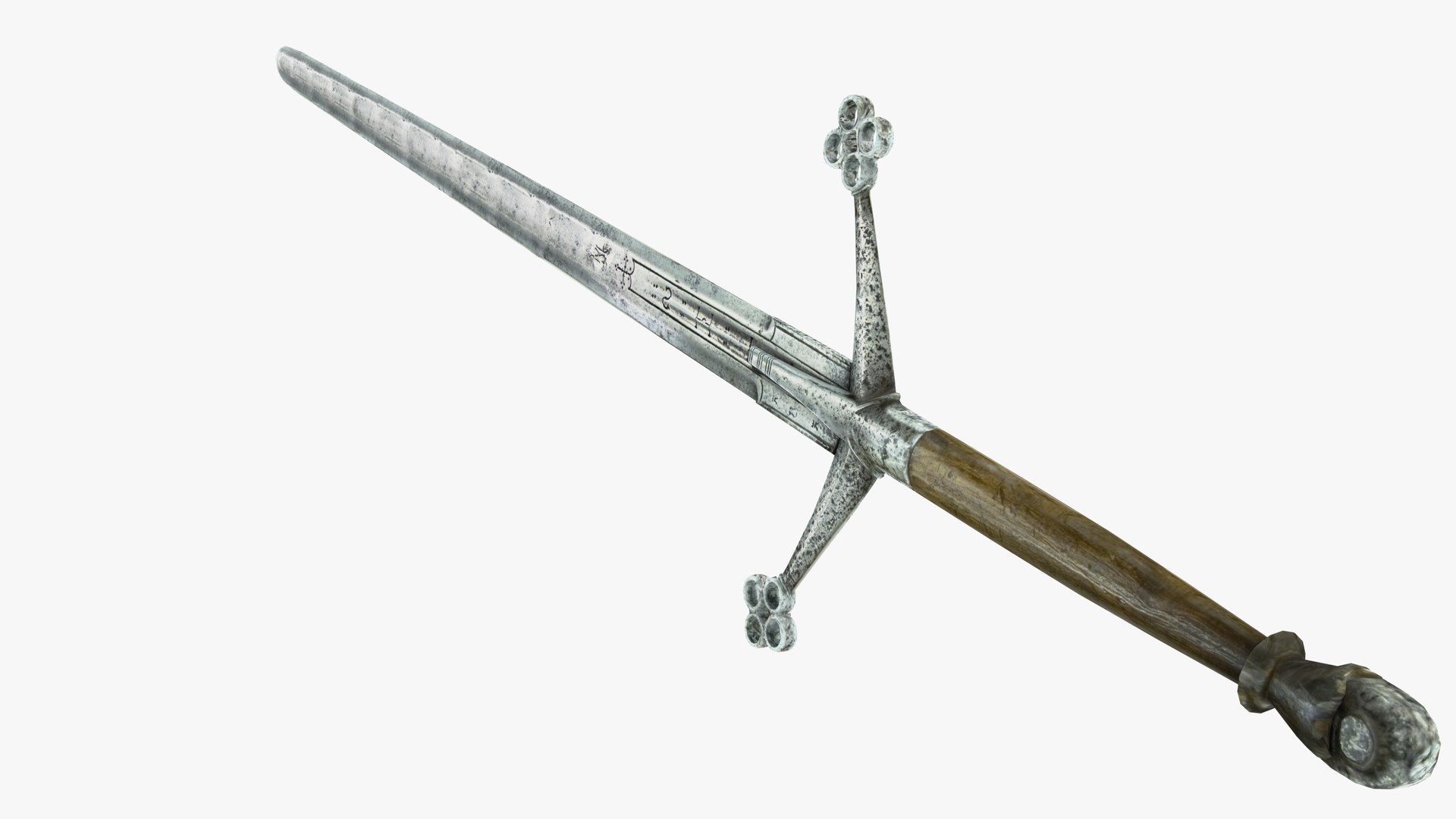 Claymore Greatsword Sword 3D Model - TurboSquid 1686099
