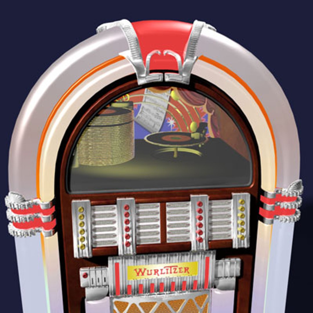 Antique Juke Box 3d 3ds