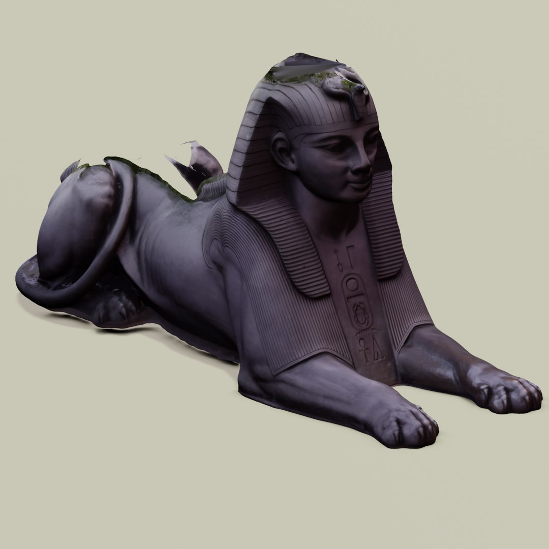 modelo 3d SPHINX STATUE LOW POLY GAME READY - TurboSquid 1987796