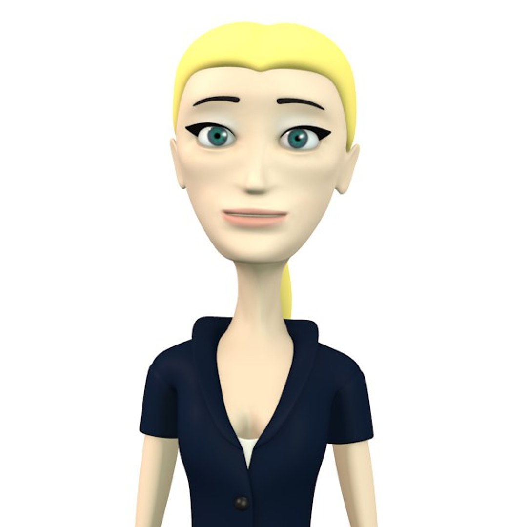 X Cindy Business - Rigged