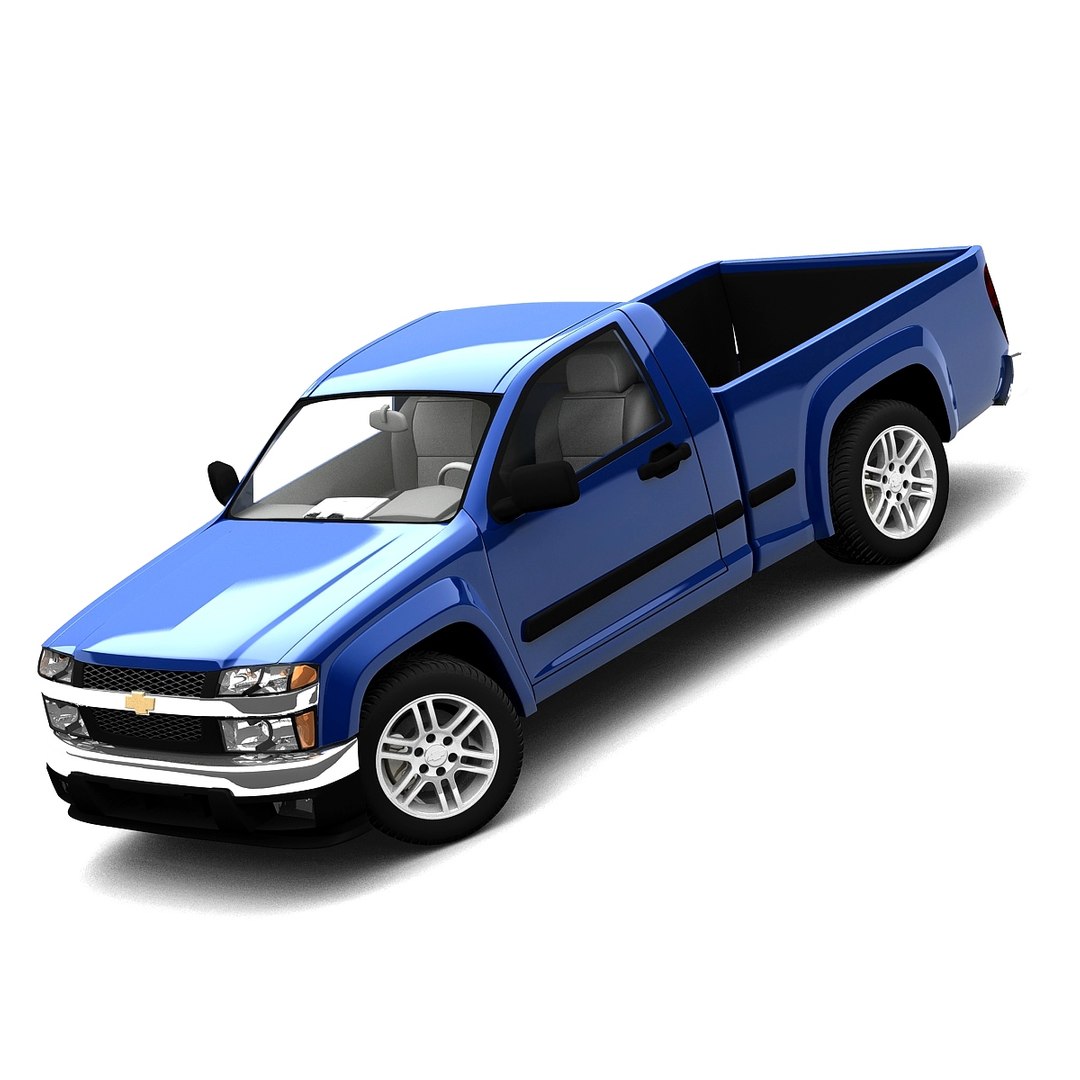 3d Model Chevrolet Colorado Regular Cab