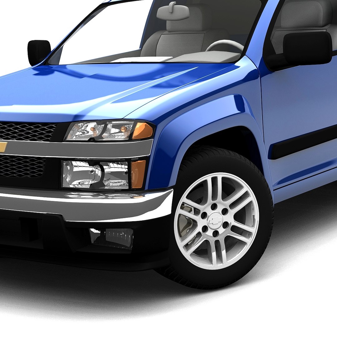 3d Model Chevrolet Colorado Regular Cab