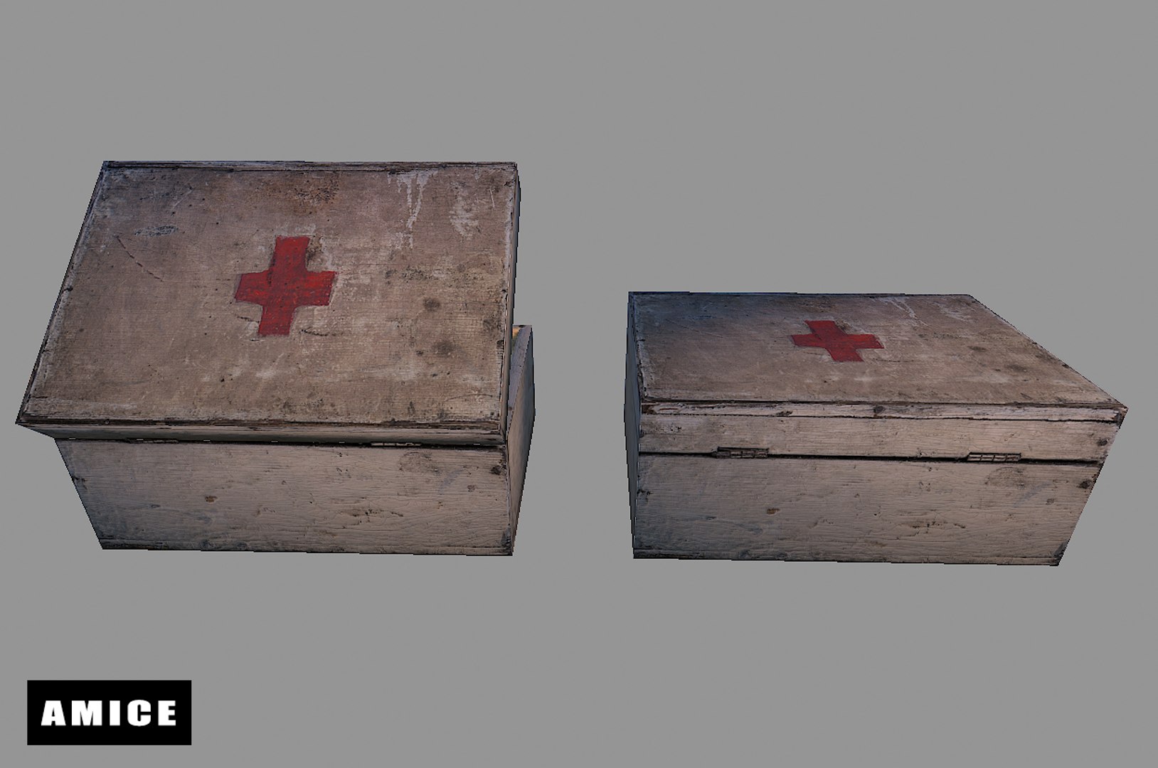 medical box 3d model