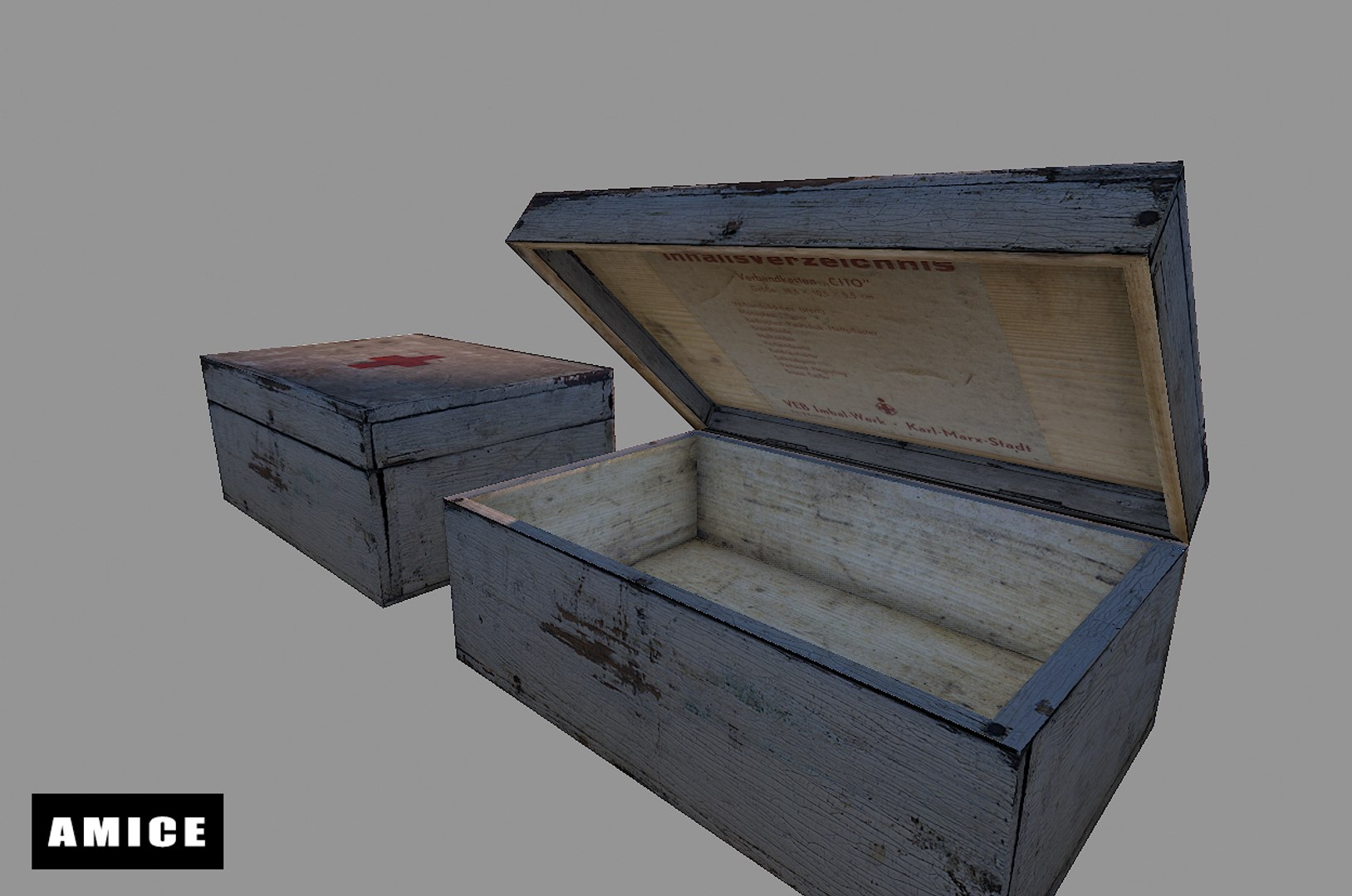medical box 3d model