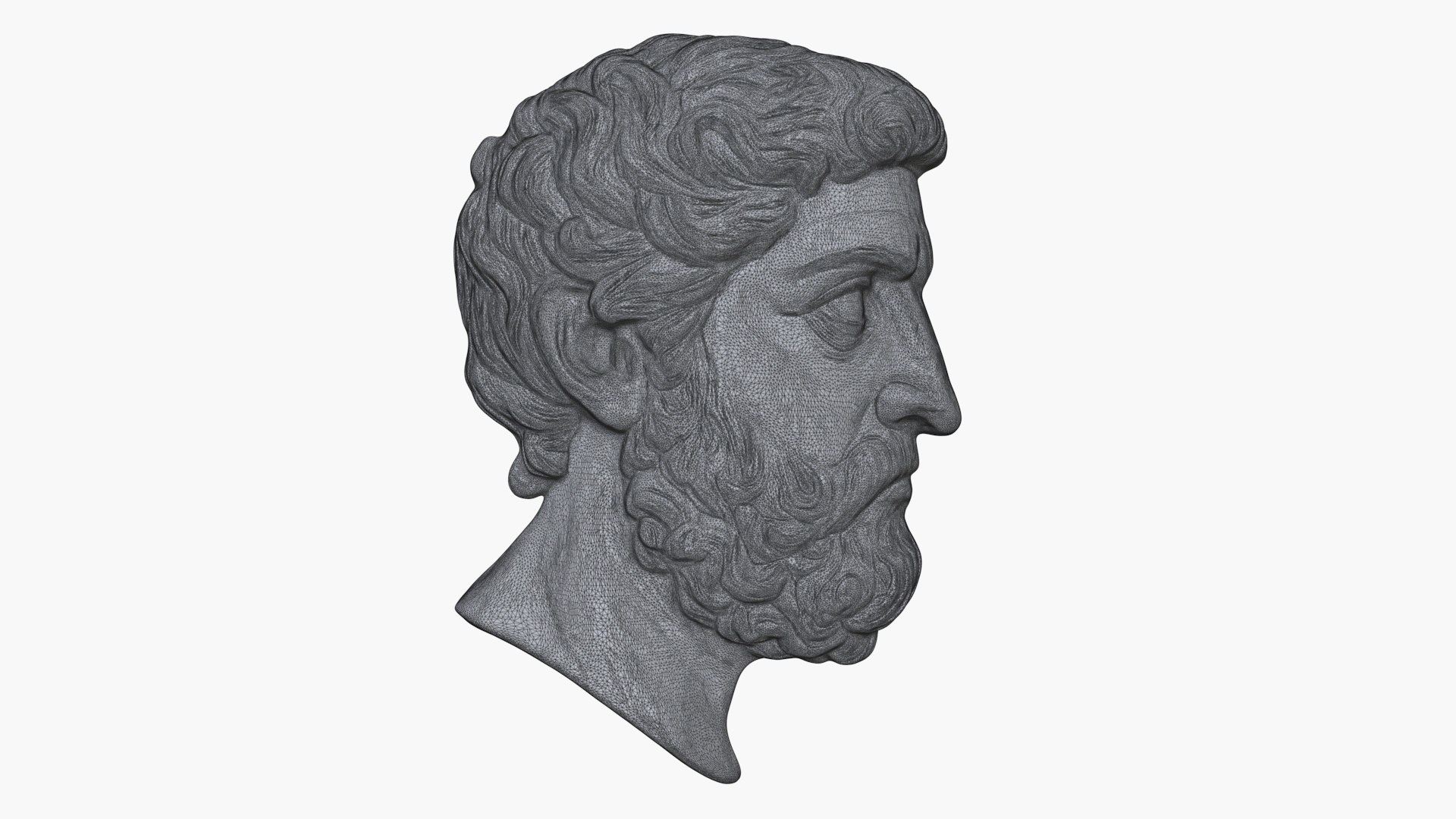 3D Model Roman Man Relief 3 - TurboSquid 2287784